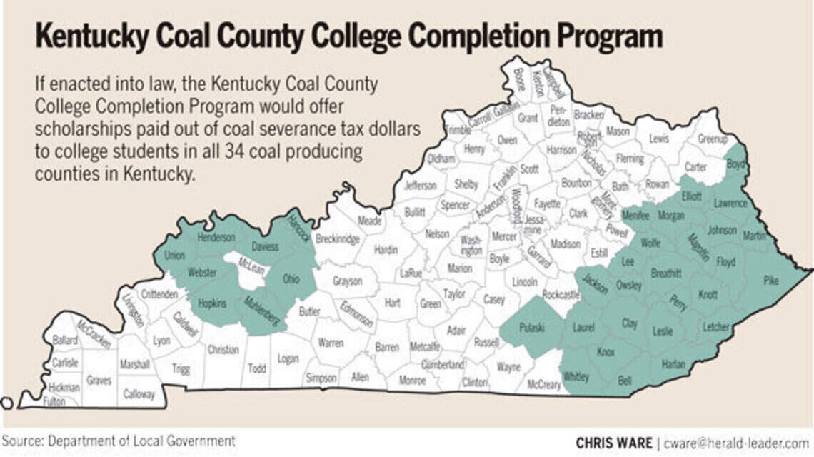 Bill would expand scholarship program to Kentucky's 34 coal counties ...