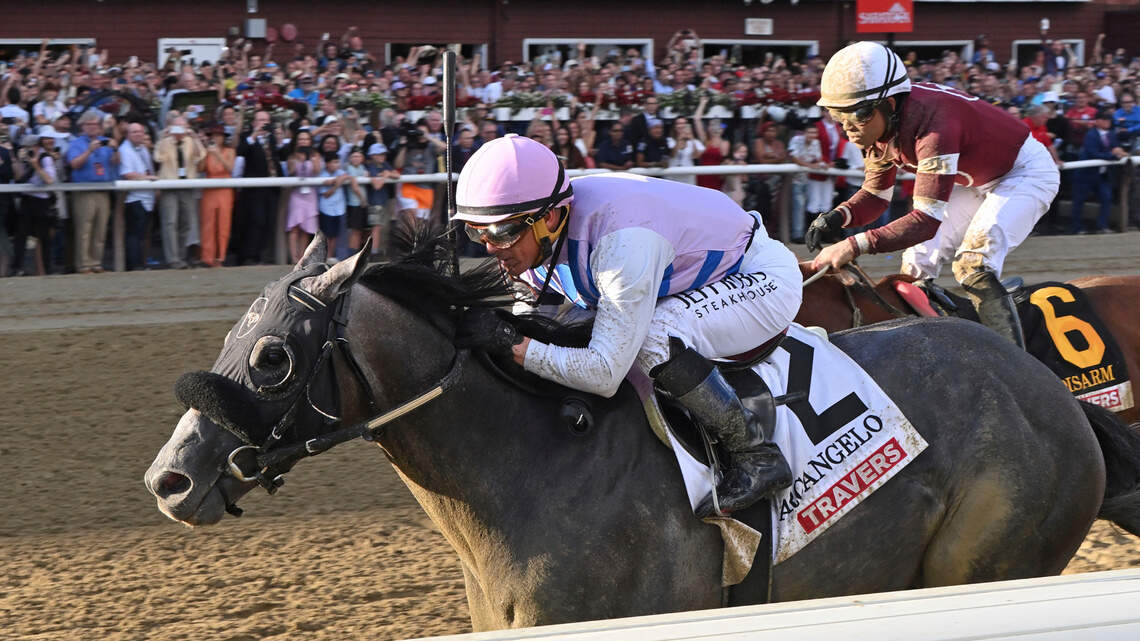 Arcangelo wins Travers for Antonucci; 2 horses euthanized | Lexington ...