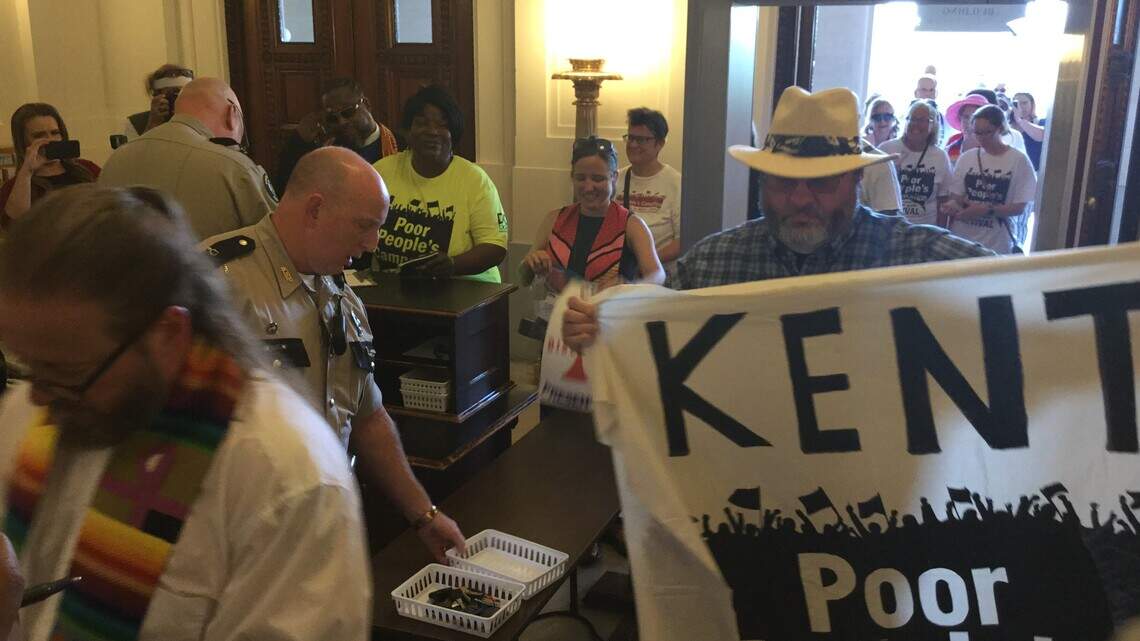 Poor People’s Campaign finally allowed into Kentucky Capitol ...