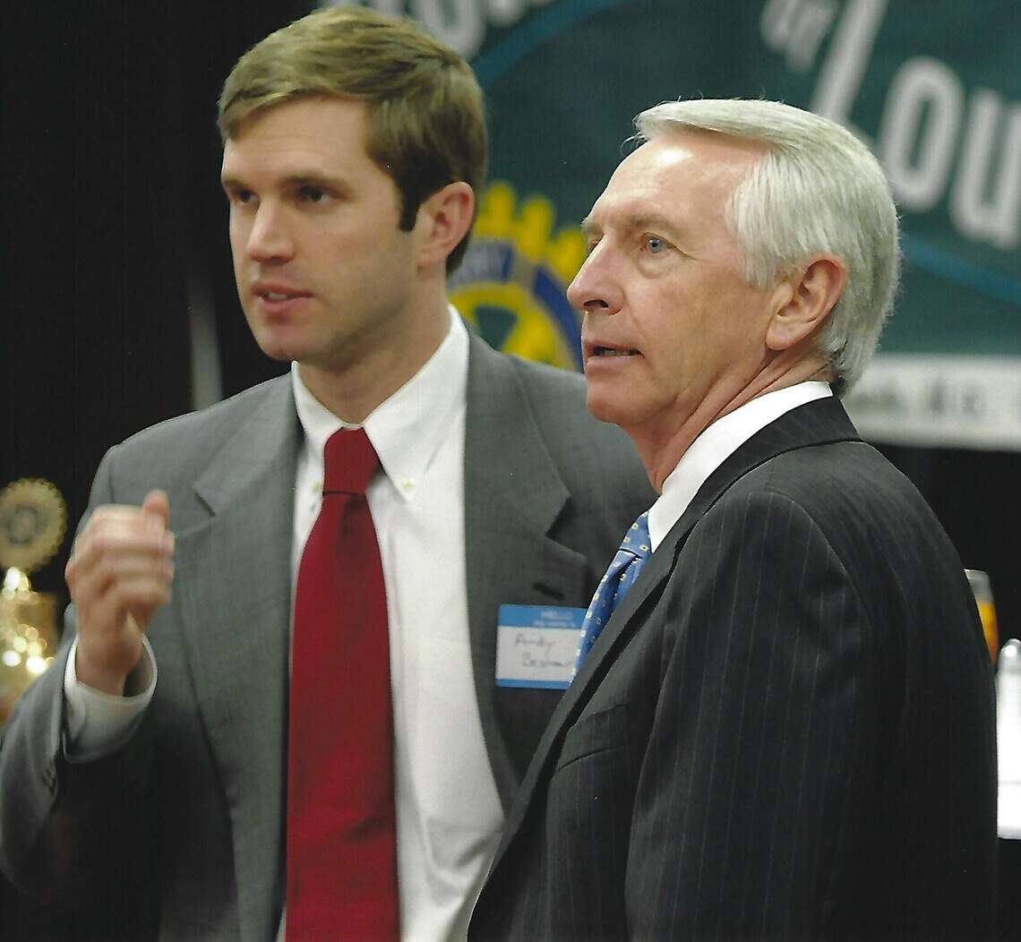 KY Gov. Andy Beshear was mentored by father, Steve Beshear | Lexington ...