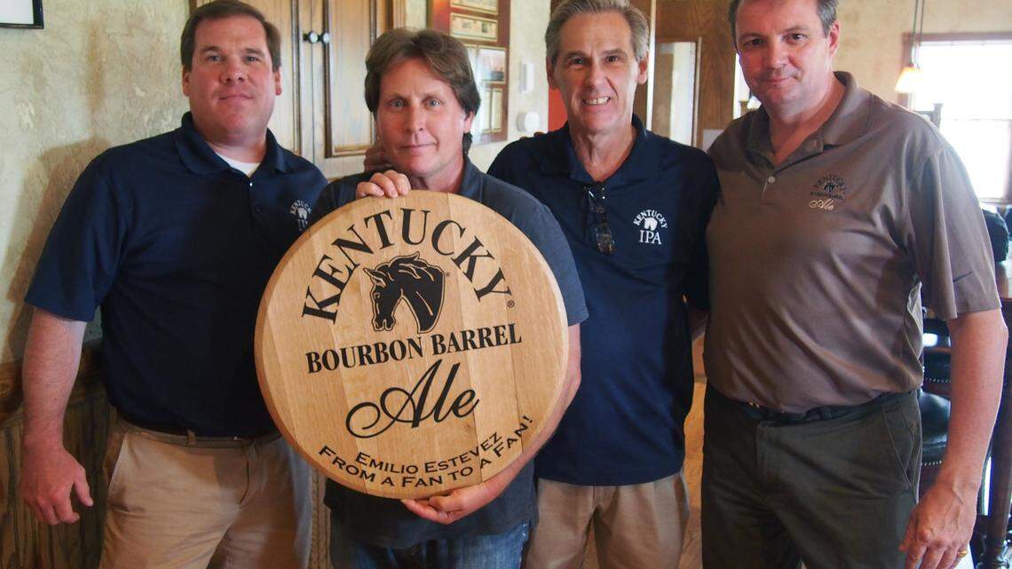 Emilio Estevez goes behind the scenes at Alltech brewery | Lexington ...