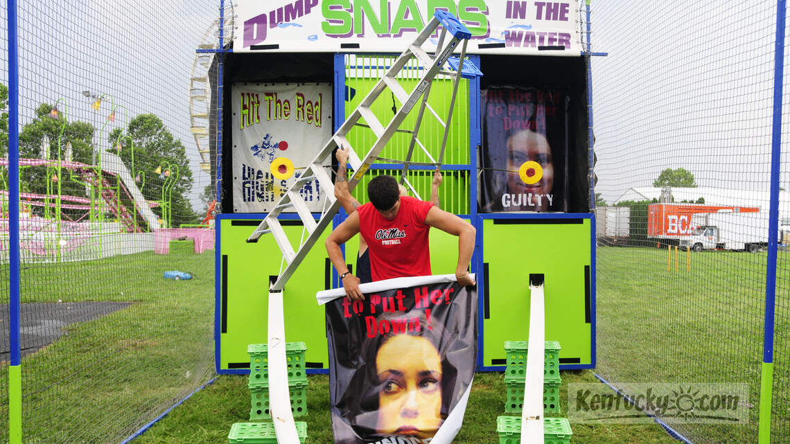 Casey Anthony dunking booth at Bluegrass Fair | Lexington Herald Leader