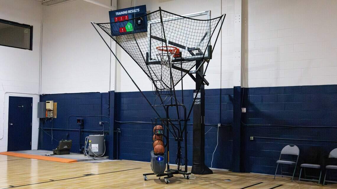 High-tech basketball practice gym opens in Lexington | Lexington Herald ...