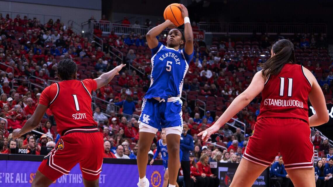 Tonie Morgan leads Kentucky past Louisville 72-62 Saturday | Lexington ...