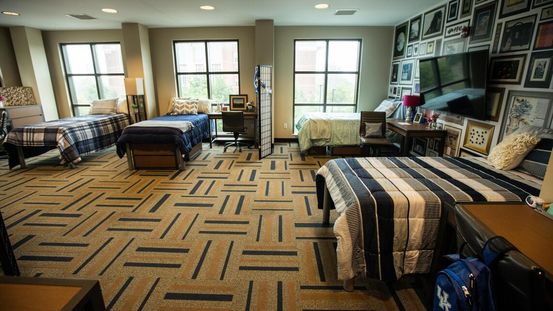 University of Kentucky housing students in makeshift dorm rooms ...