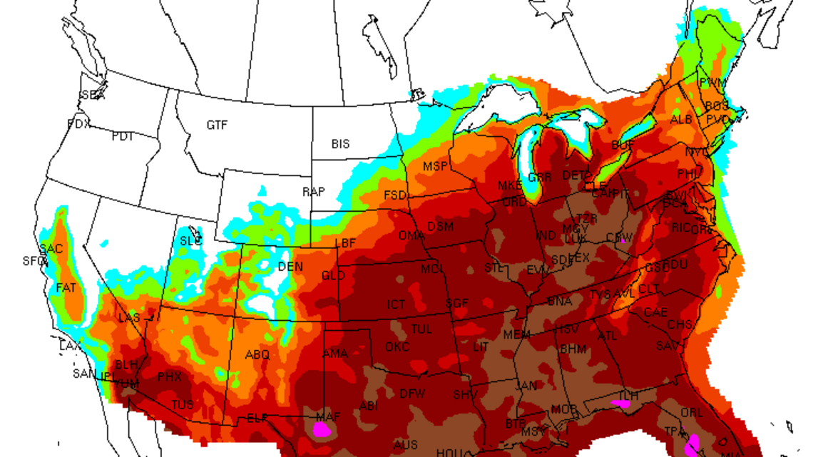 Lexington, Ky weather forecast: Heatwave high temperatures | Lexington ...