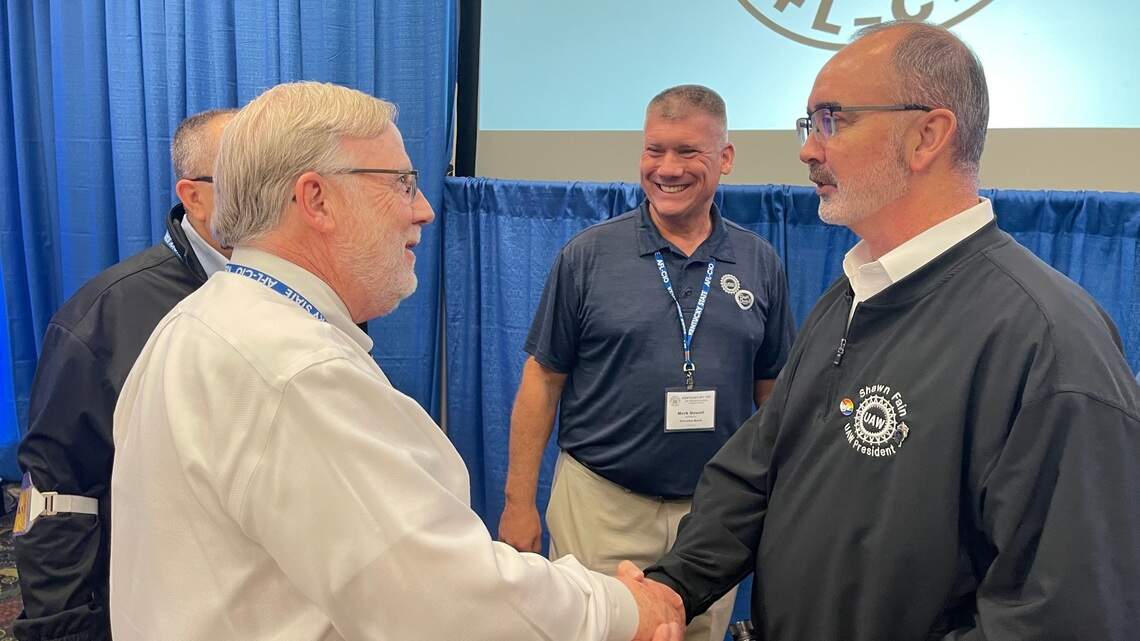UAW President visits Georgetown Toyota workers in union push ...