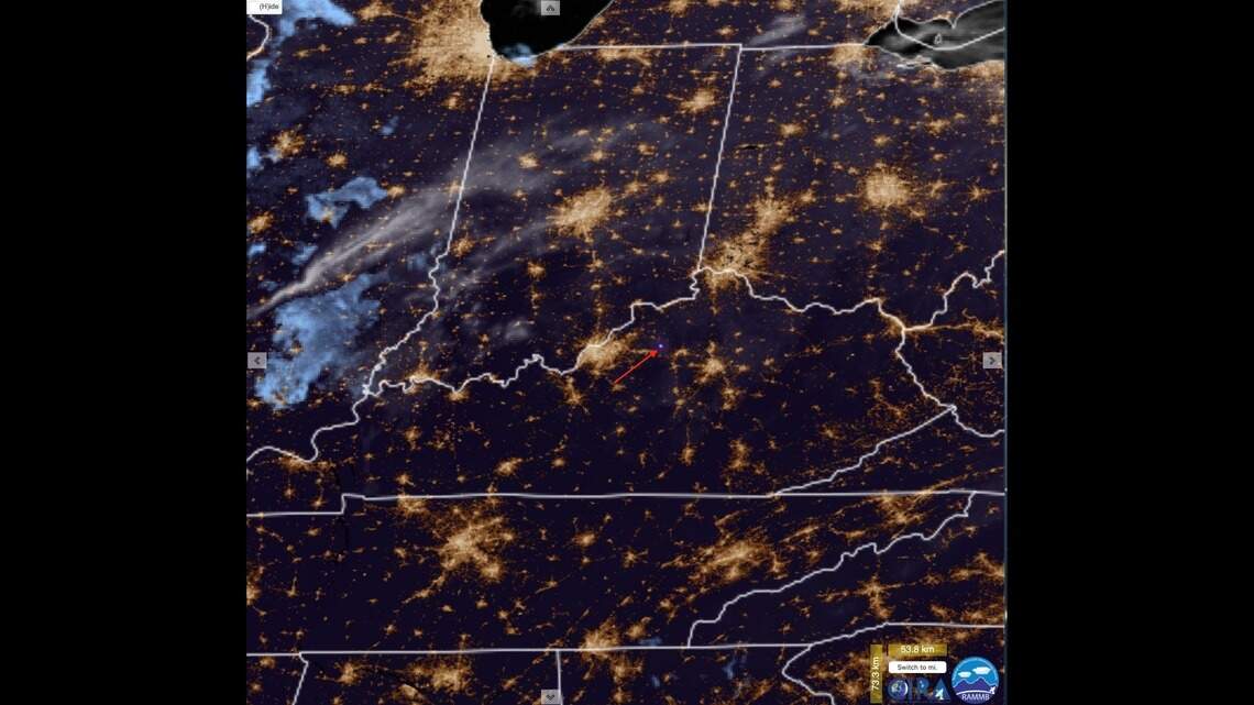 Bright fireball visible in a dozen plus states: NASA | Lexington Herald ...