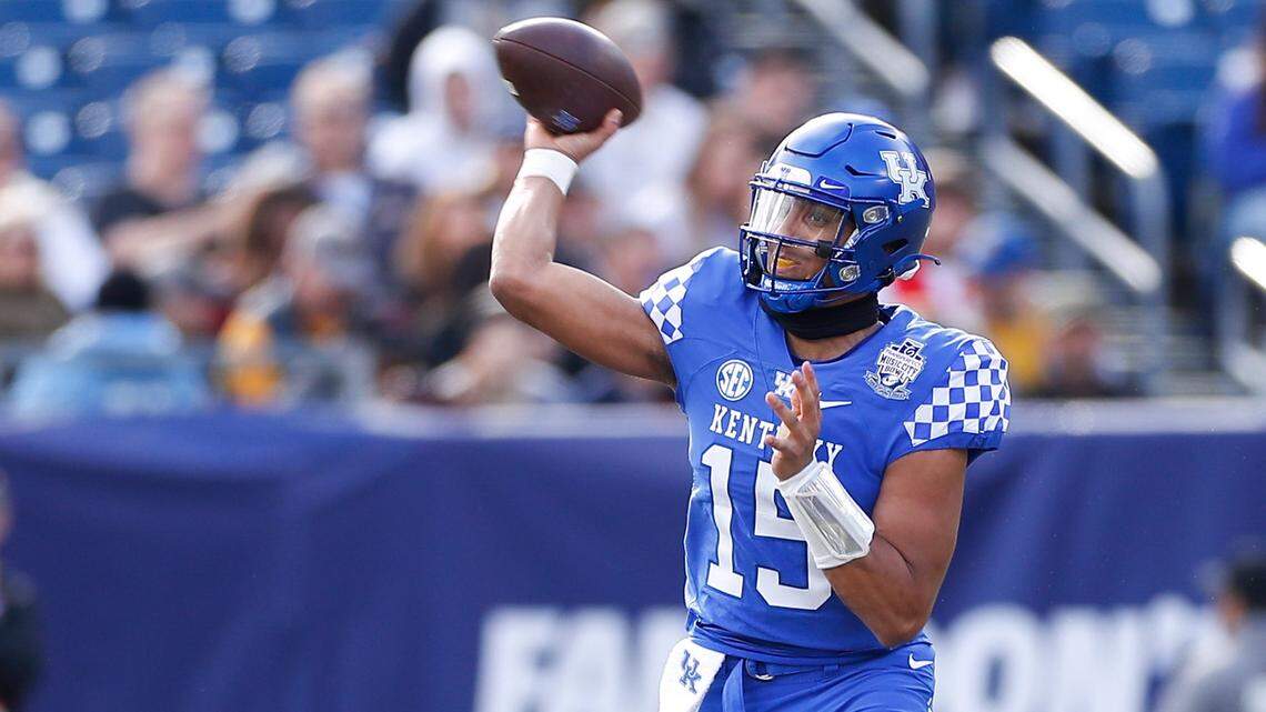 Destin Wade: Kentucky QB starts Music City Bowl vs. Iowa | Lexington ...