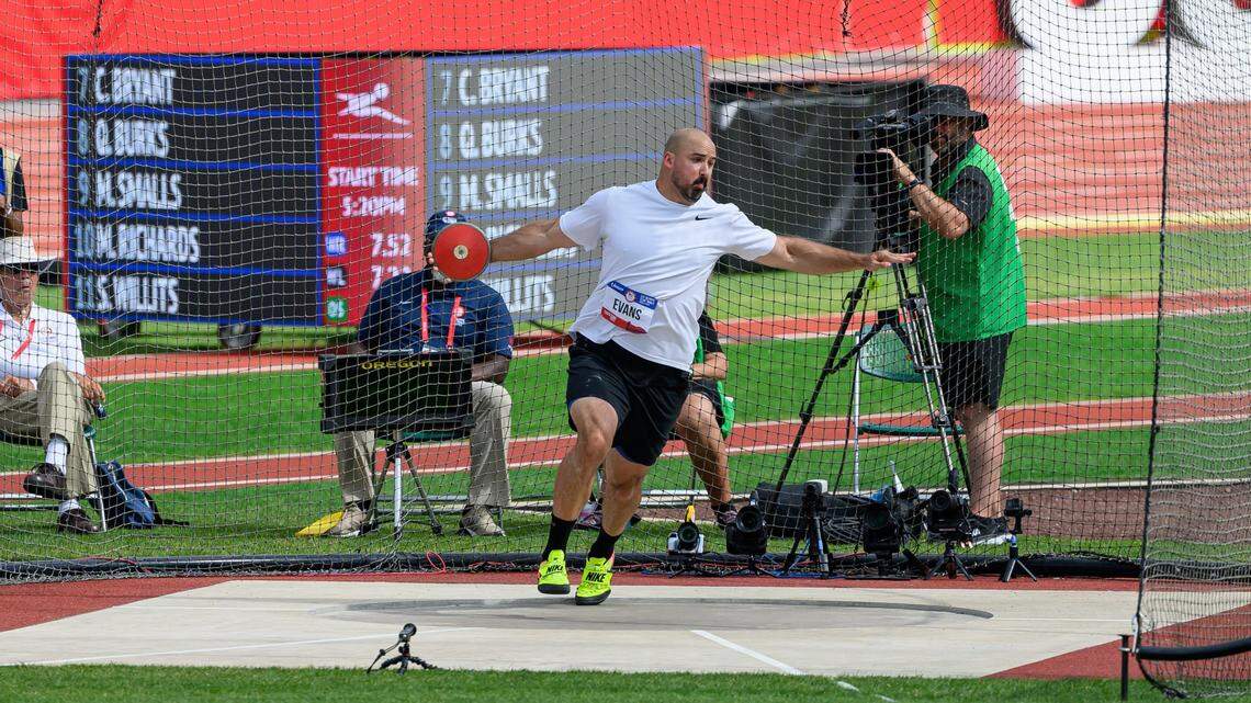 Andrew Evans wins men’s discus at U.S. Olympic Team Trials | Lexington ...