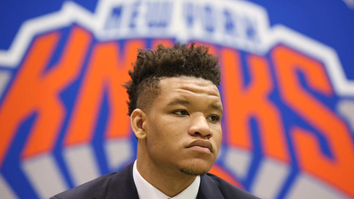 Kevin Knox's next challenge is pressure of playing in New York ...