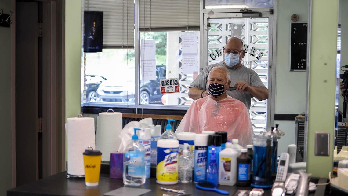 After COVID-19 closures, Kentucky salons and barbers reopen | Lexington ...