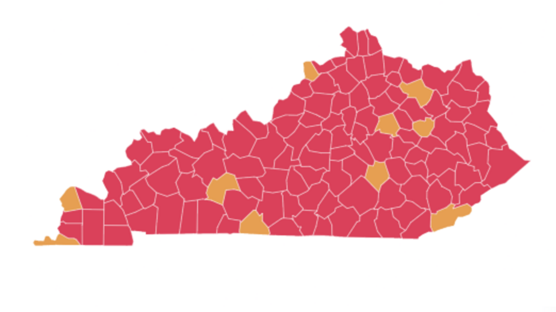 Data shows what areas of Kentucky COVID-19 is the worst | Lexington ...