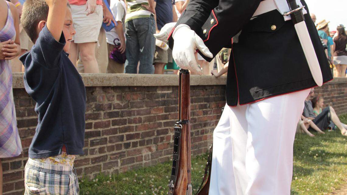 Bayonets, brass blend in Danville | Lexington Herald Leader