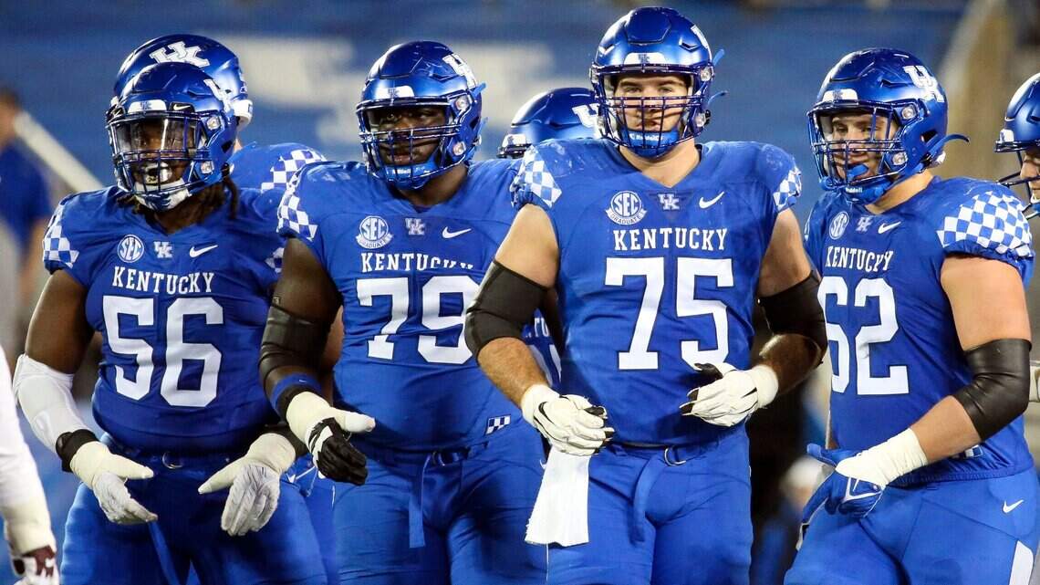 Kentucky football: Offensive line trending up for Wildcats | Lexington ...