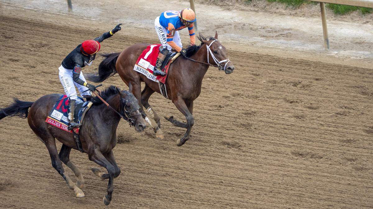 Golden Tempo won Kentucky Derby by neck over Renegade | Lexington ...